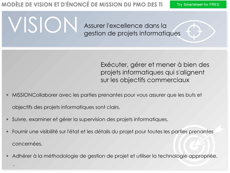 Modèle Word de Déclaration de Vision et de Mission - modeles.fr