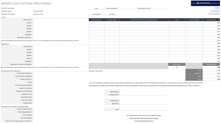 Modèle de Facture Excel Personnalisable et Pratique - modeles.fr