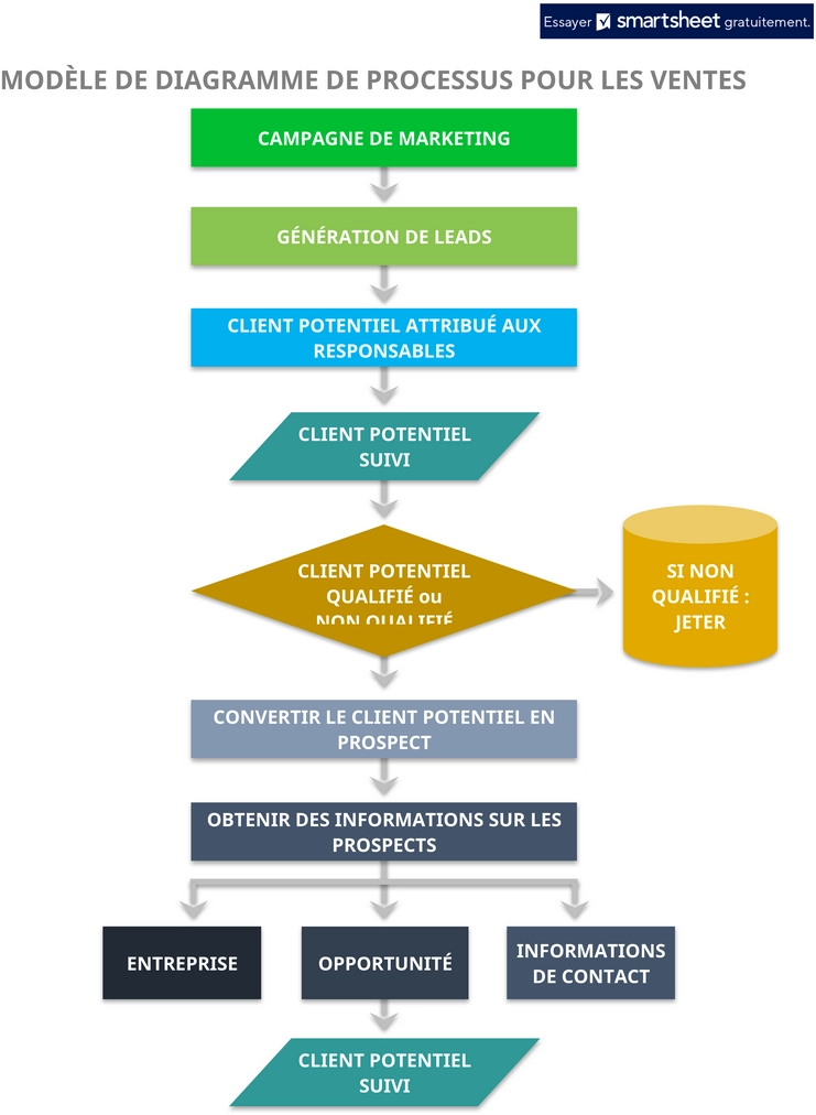 Modèle Word de Processus de Vente : Visualisation et Gestion - modeles.fr