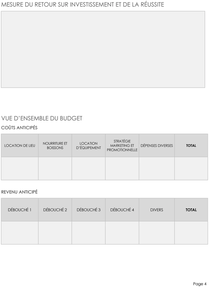 Modèle de Plan de Projet PDF pour Gestion Efficace - modeles.fr
